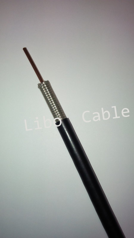 Semi Rigid HD RG6 Quad Shield Coaxial Cable 75 ohm Shielded Coaxial ...