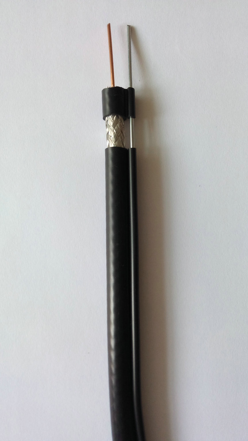 Standard Shield PE Jacket RG6 Coaxial Cable Satellite Systems Use