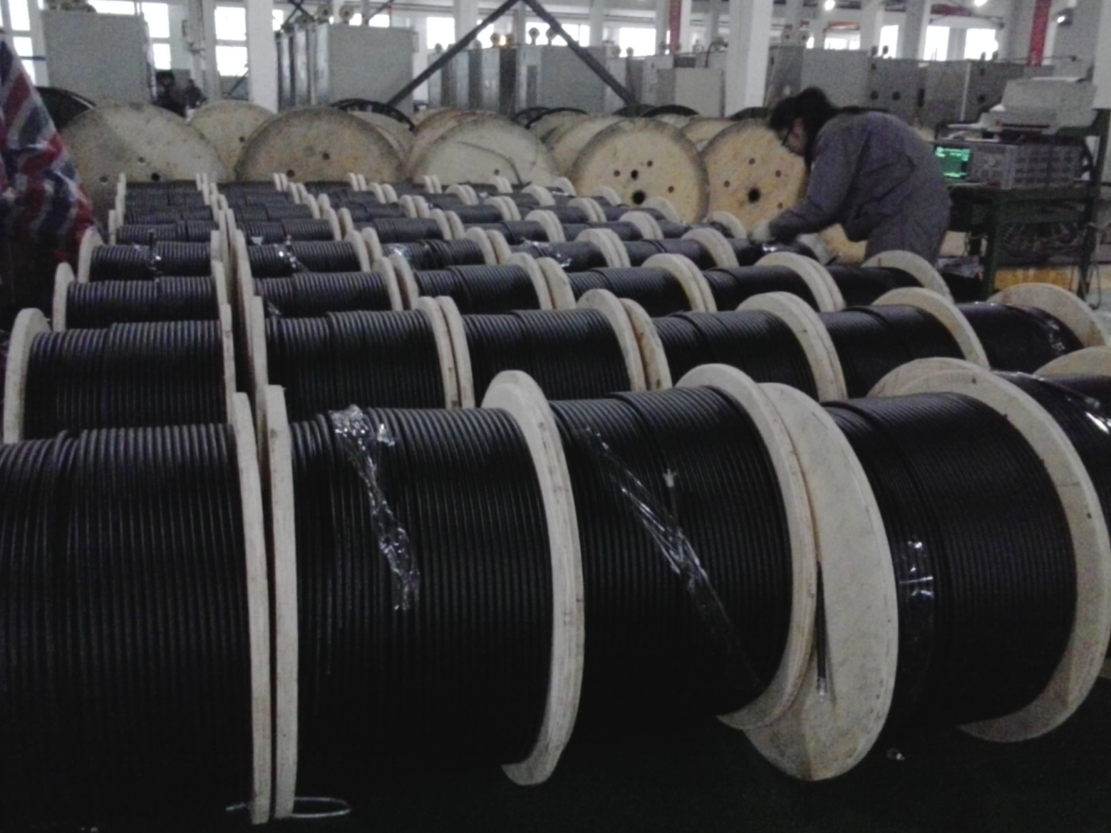 75 ohm RG500 Coaxial Cable Tinned Copper Wire Braid Trunk Cable with ...