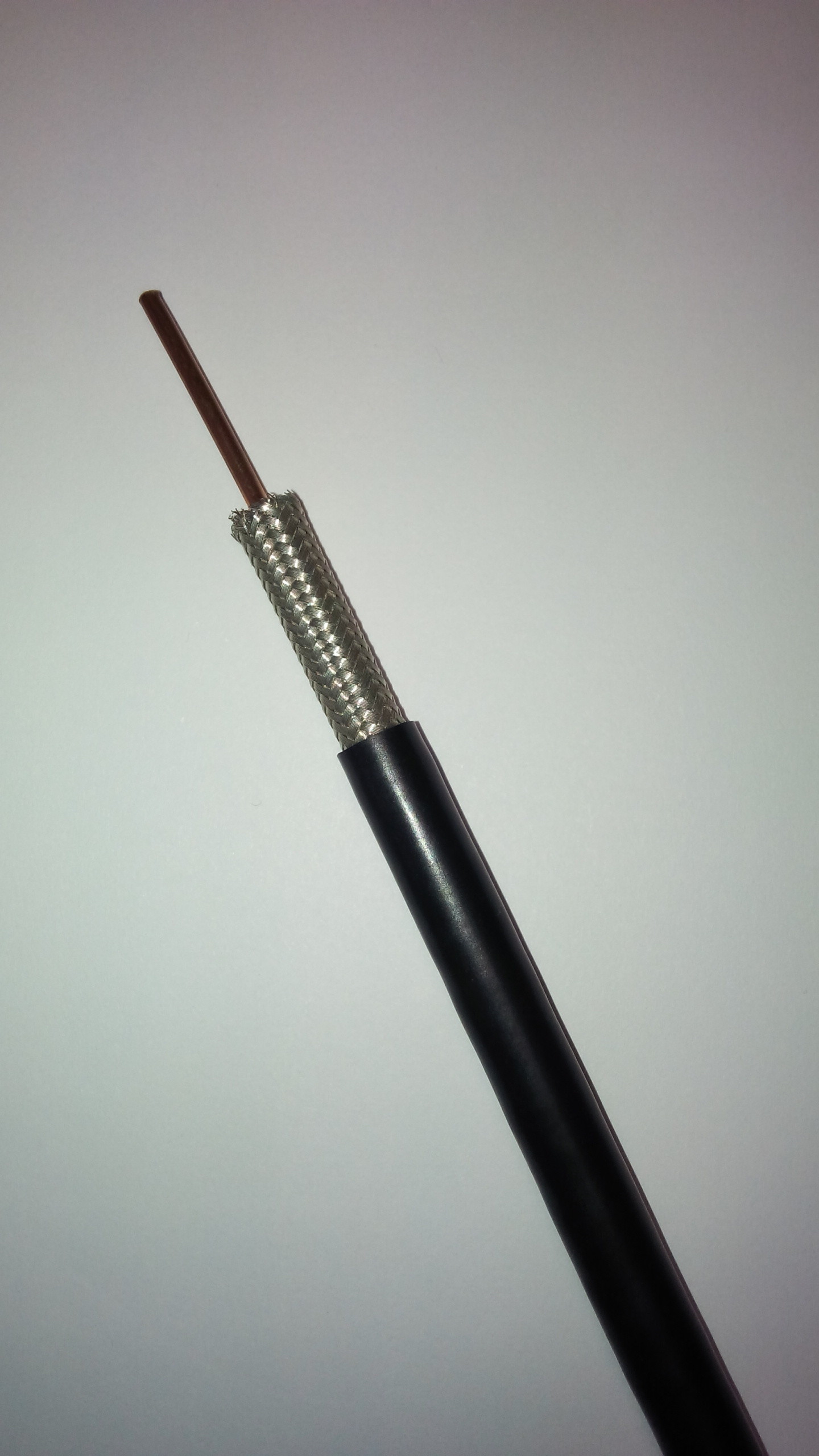 Semi Rigid HD RG6 Quad Shield Coaxial Cable 75 ohm Shielded Coaxial ...