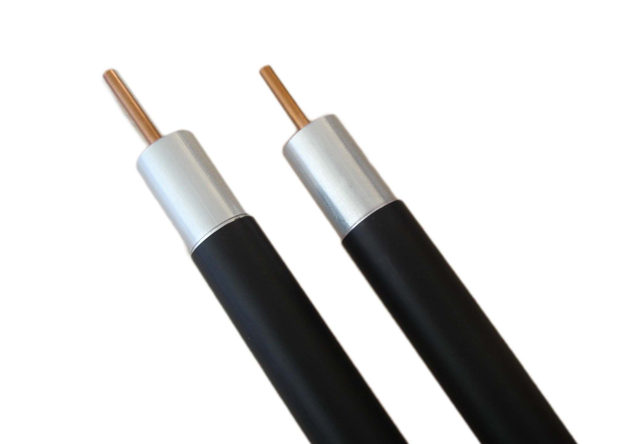 Aluminum Tube Trunk Cable 412JCAM with Zinc Coated Messenger