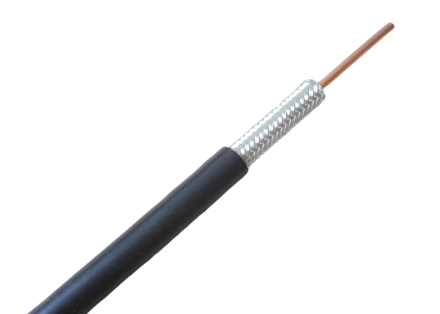 PVC Jacket 4D-FB Coaxial Cable , Braided 50 Ohm Cable for 3G GSM CDMA ...