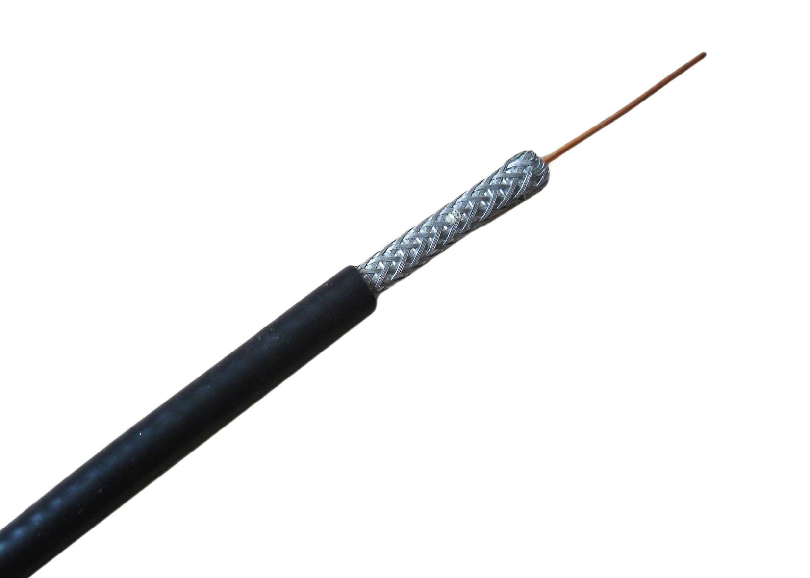 CATV RG59 Quad Shield Coaxial Cable 75 ohm Coax Cable Connection