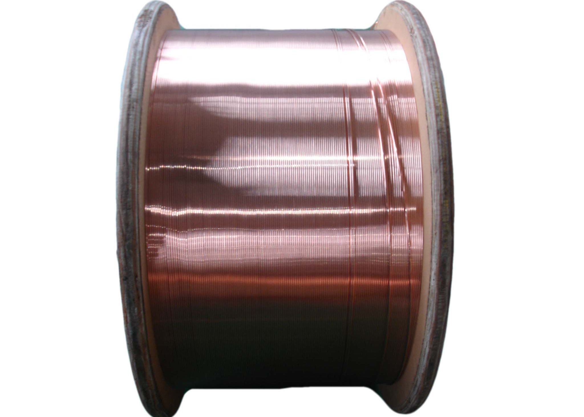 CATV 15% CCS Inner Conductor With High Tensile Strength Copper Clad Steel